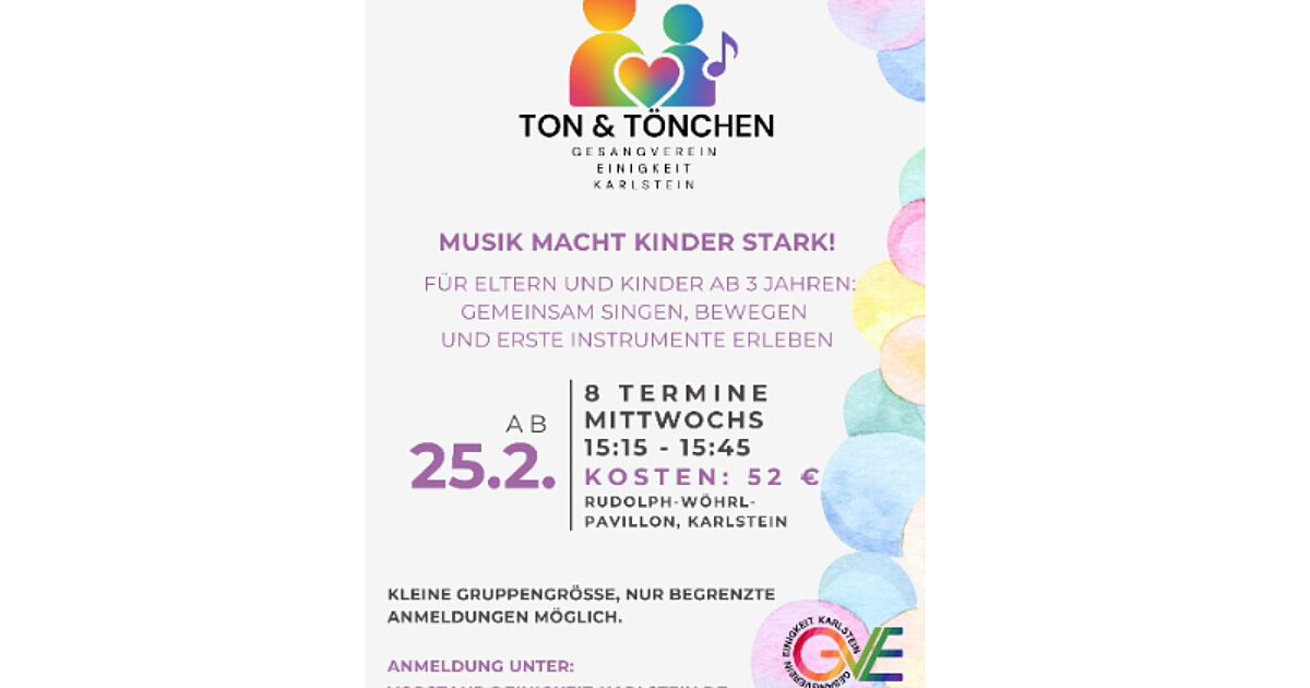 Ton & Tönchen - Musik macht Kinder stark!