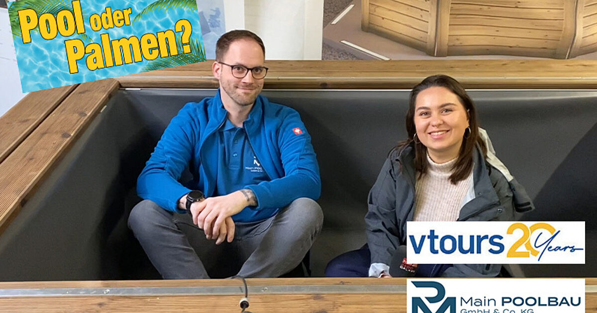 Reporter Aktuell: So könnte der Pool aussehen von: "Pool oder Palmen"