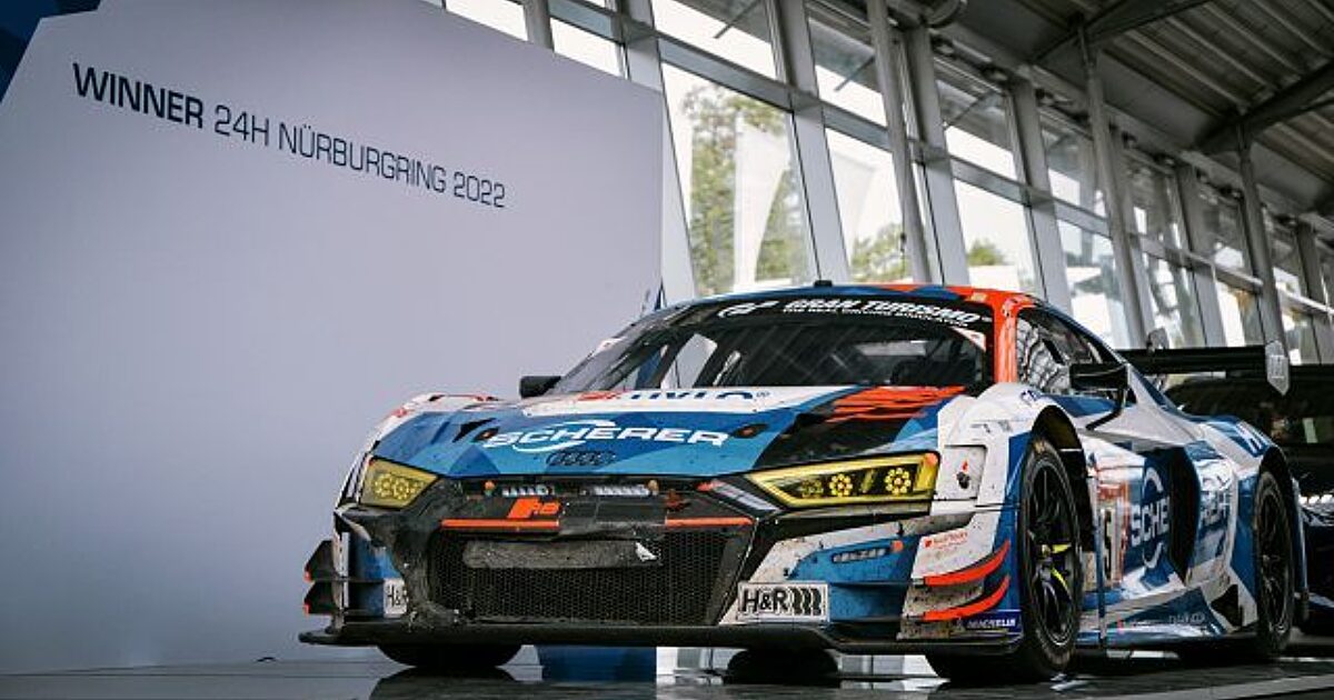 Audi R8 LMS evo 2 von Audi Scherer Gewinner beim 24h Nürburgring