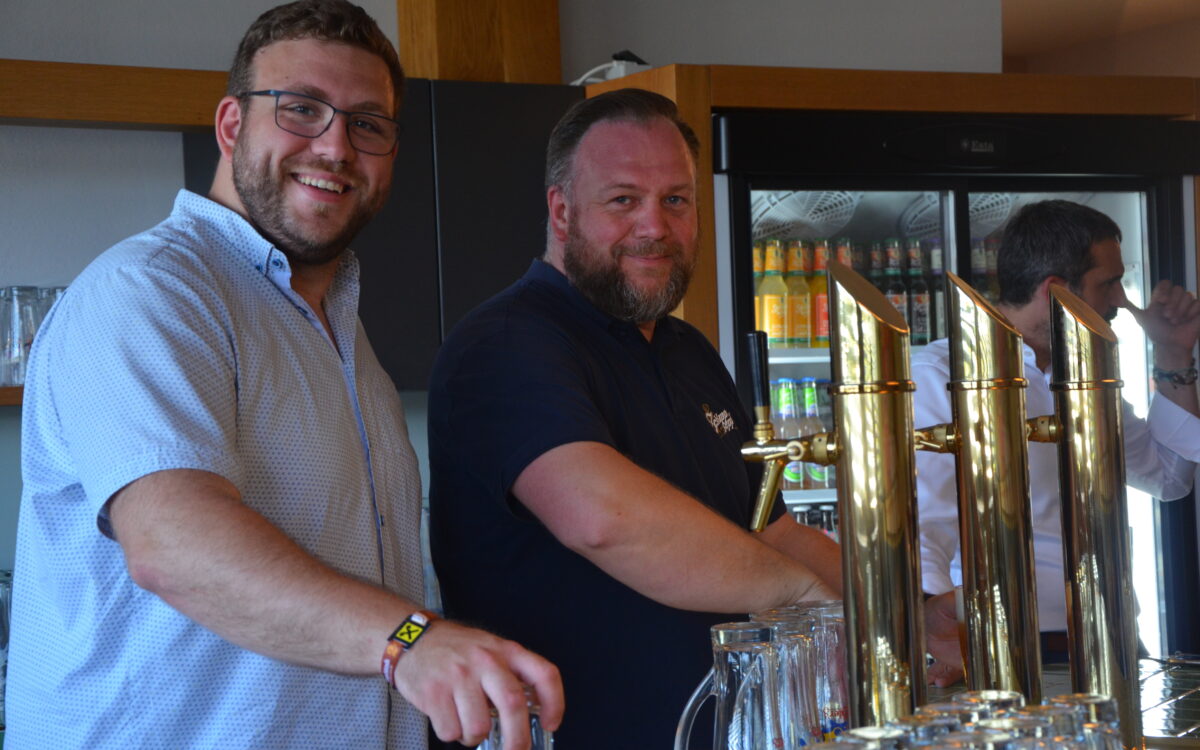 Bachgaufest: Bierprobe bei der Eder & Heylands Brauerei