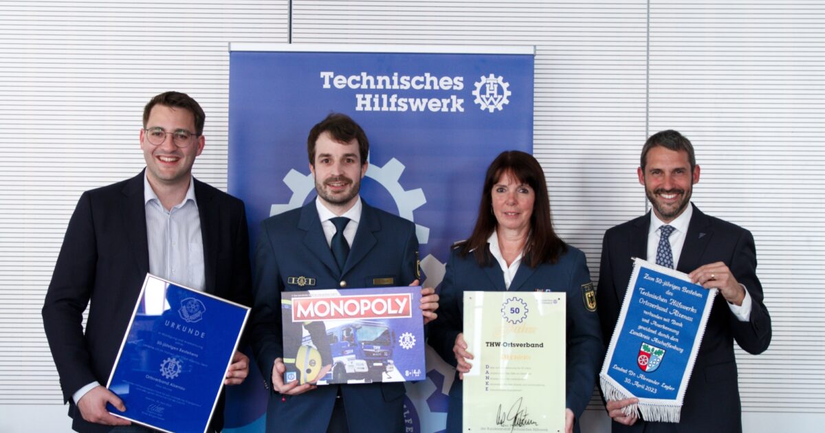 50 Jahre Technisches Hilfswerk Alzenau