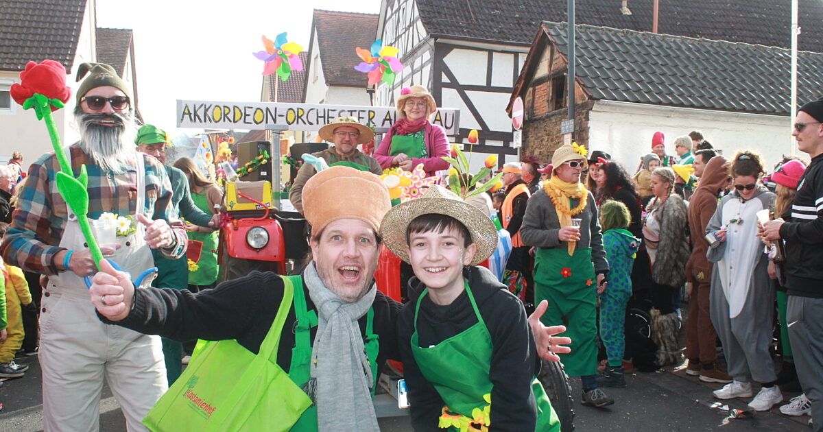 Großer Faschingsumzug in Wasserlos