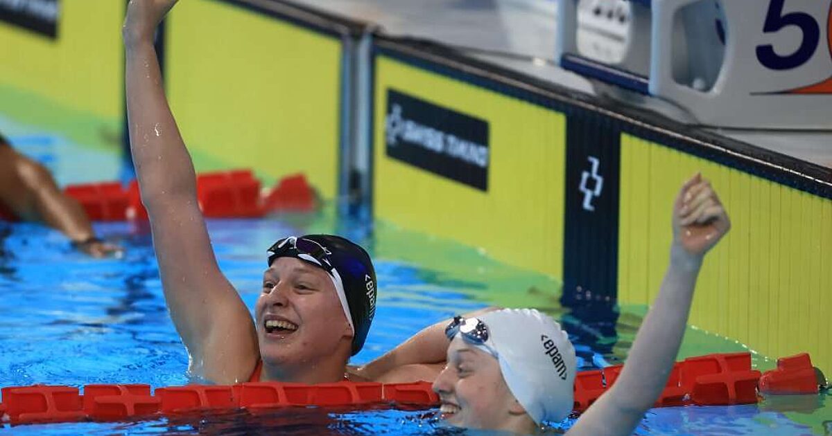 A'burger Schwimmerin Lena Ludwig ist neue Junior-Vizeweltmeisterin