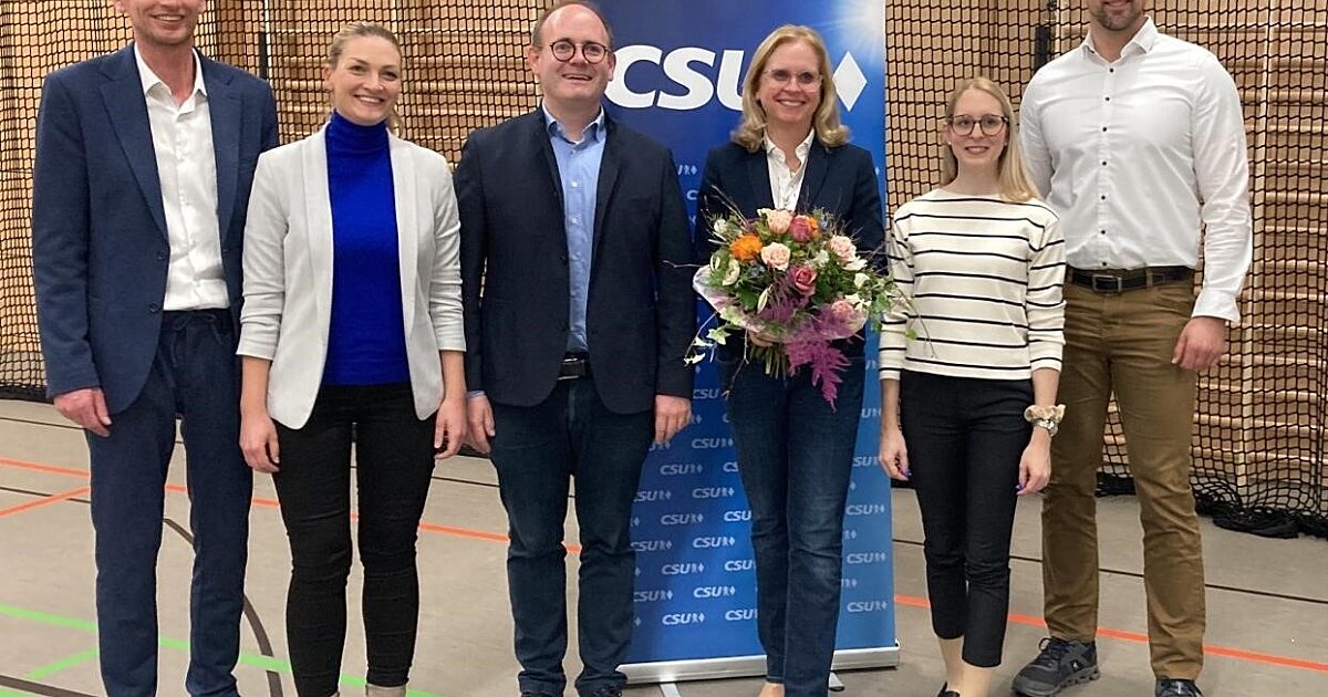 Andrea Lindholz bleibt Vorsitzende der CSU Aschaffenburg-Land