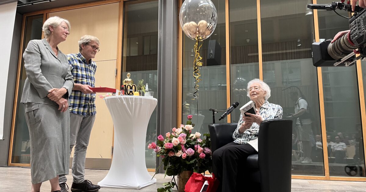 A'burg: Ruth Weiss wird 100 Jahre alt