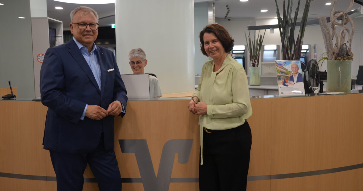 Fusion der Raiffeisen-Volksbank A'burg und der Frankfurter Volksbank…