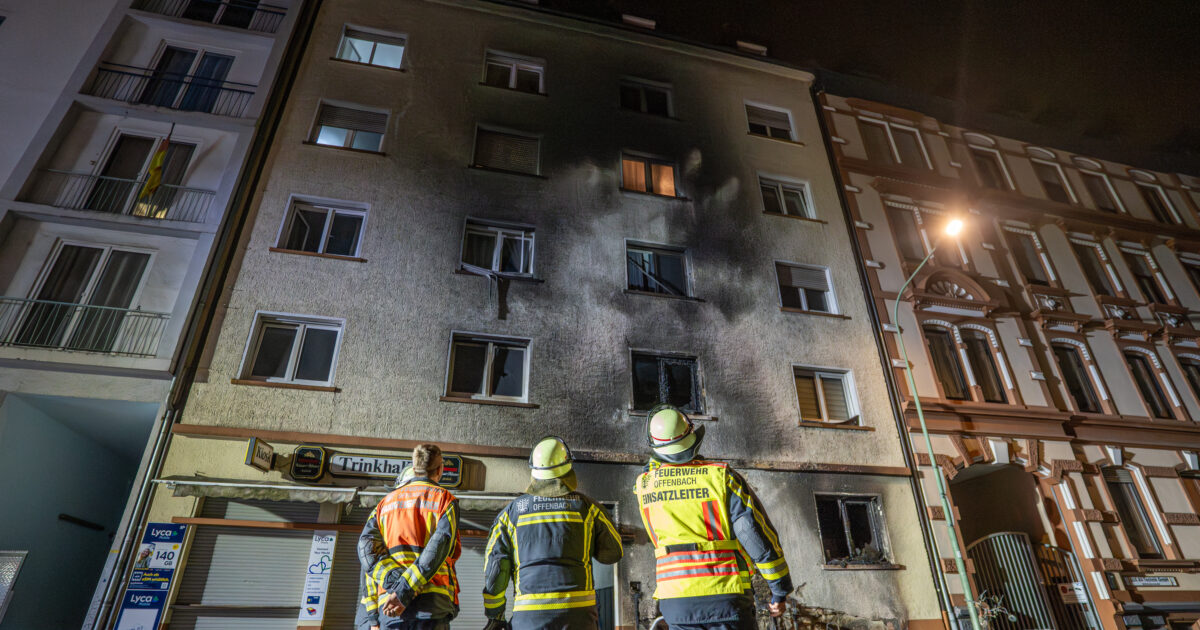 Brand In Offenbach Heute