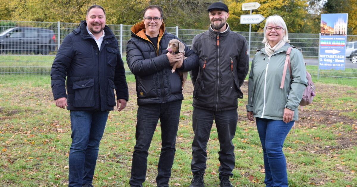 Neue Hundefreilaufwiese in Seligenstadt