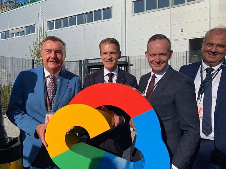 Erstes Google-Rechenzentrum in Hanau in Betrieb genommen