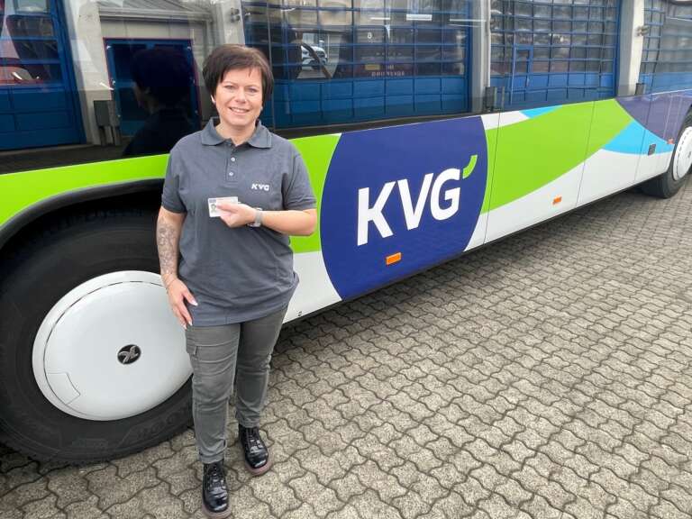Kahlgrund: KVG bringt mehr Frauen in die Busbranche
