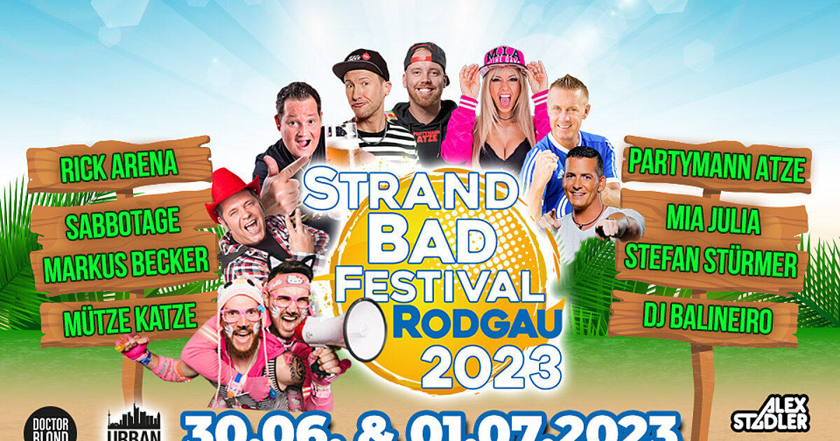 Strandbadfestival Rodgau 2023